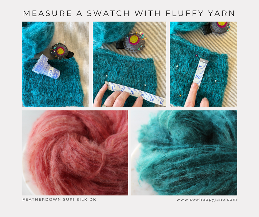 Knitting with Fluffy Yarns...A few Tips – Sew Happy Jane Hand Dyed ...