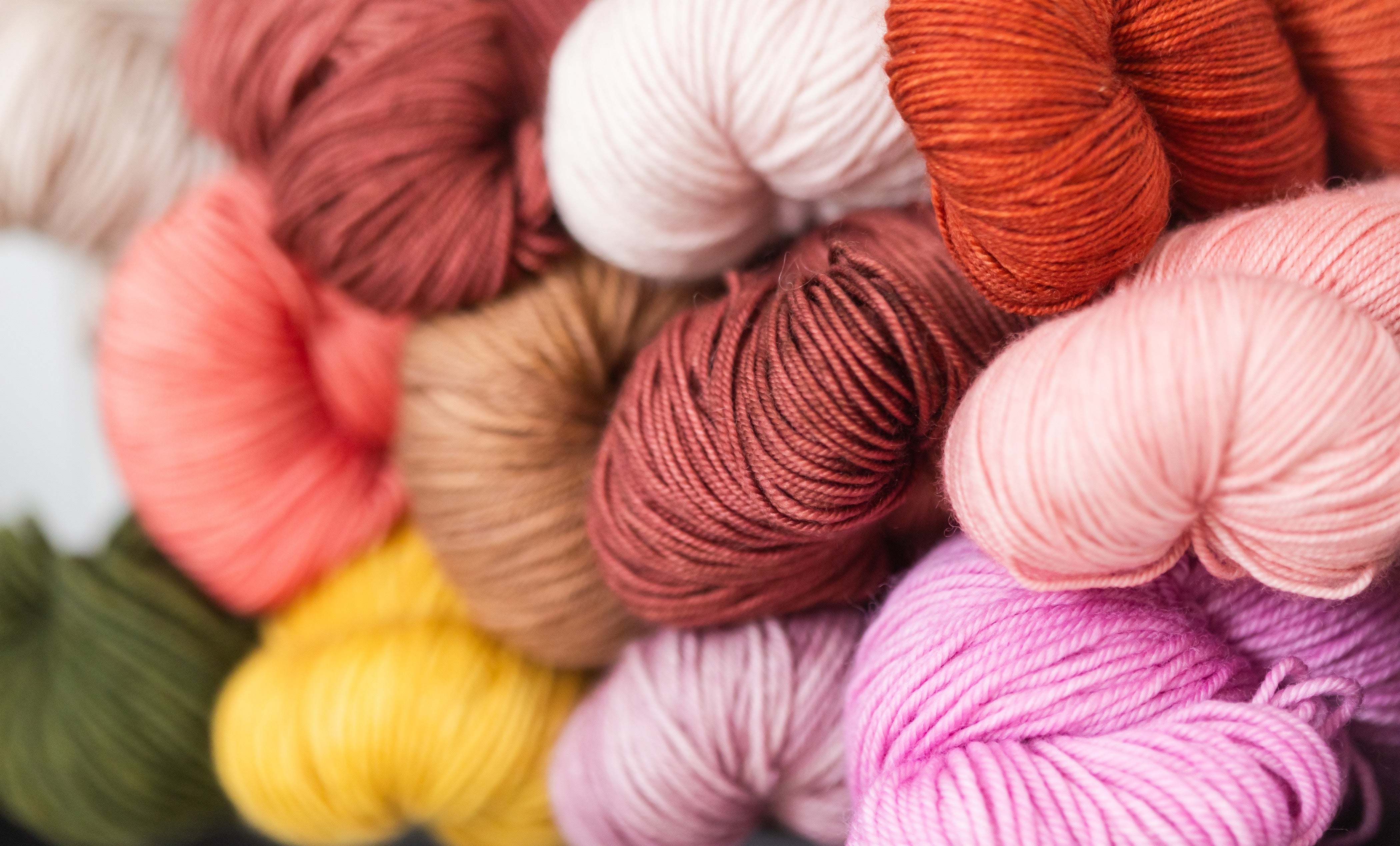 Hand Dyed Happy Yarn – Sew Happy Jane Hand Dyed Happy Yarn